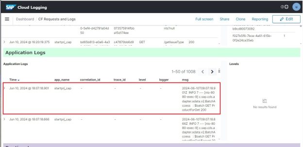 【SAP BTP】SAP Cloud Logging Service実践編 その1：アプリケーションログ収集の応用 | 株式会社KYOSO 受託開発サービス