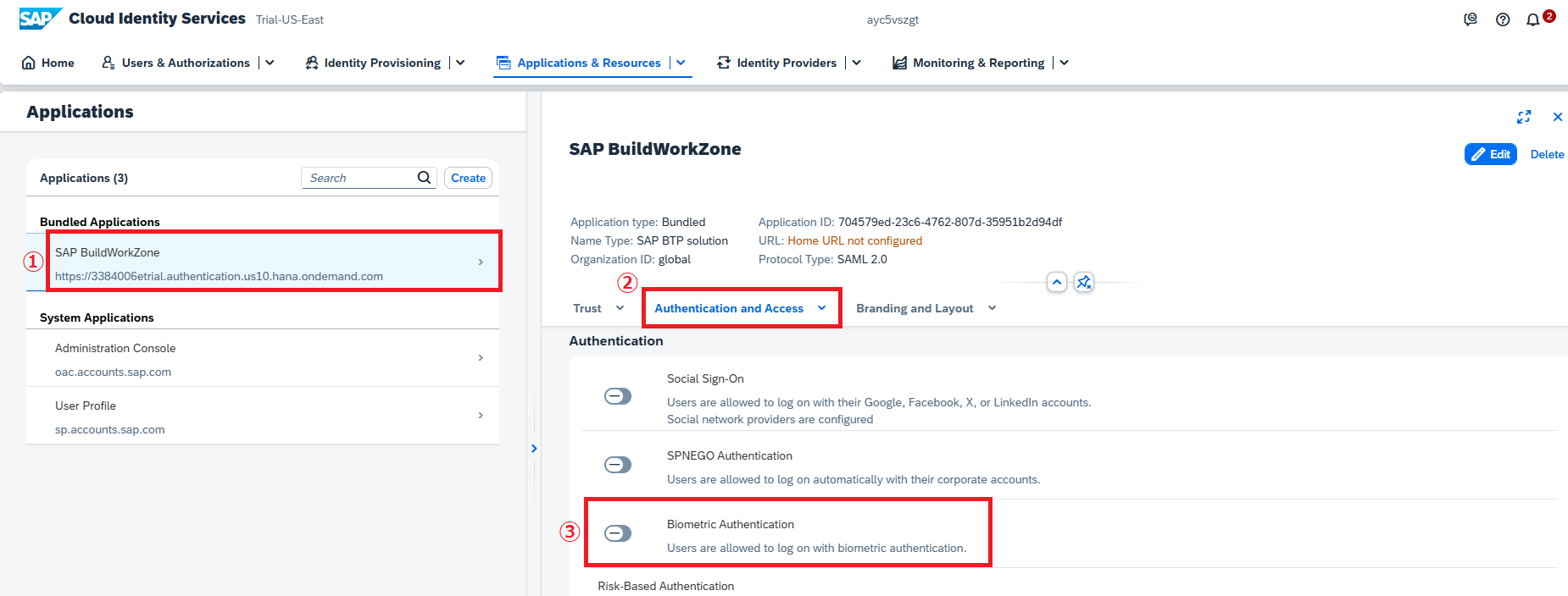 【SAP BTP】セキュリティ設計を行う開発者必読！SAP Cloud Identity Services（SAP CIS）の設定（2.生体 ...